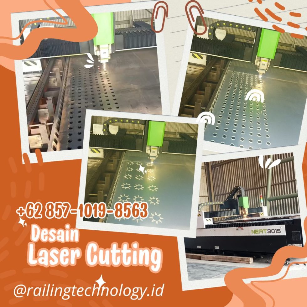 Desain Laser Cutting Modern Jakarta Barat - Railing Technology