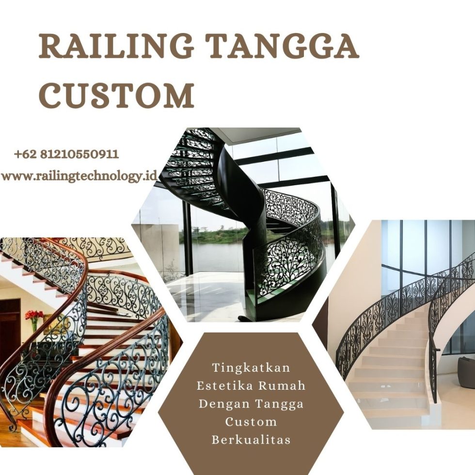 Bengkel Railing Tangga Custom Jakarta Barat - Railing Technology