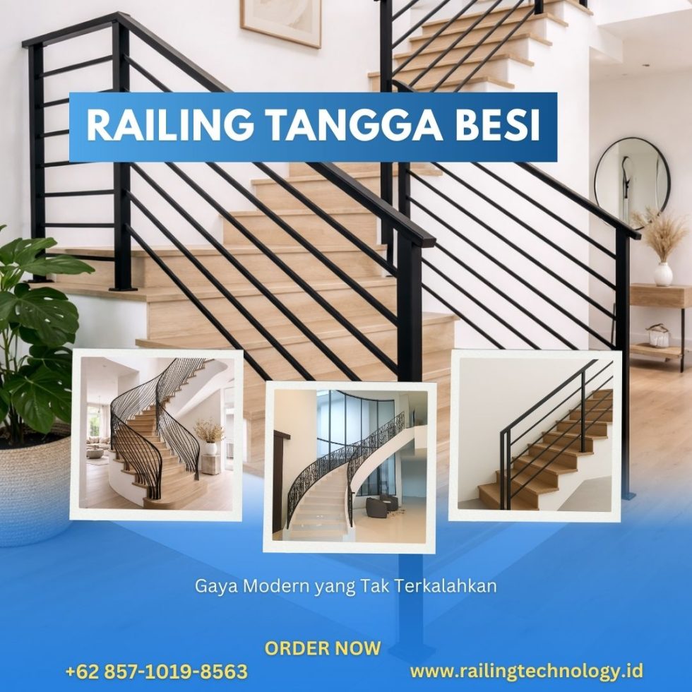 Bengkel Railing Tangga Besi Kapuk JakBar - Railing Technology