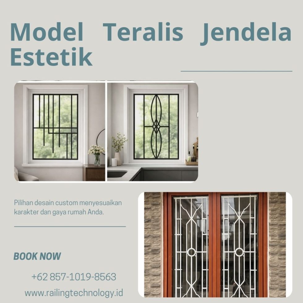 Model Teralis Jendela Estetik Semanan JakBar - Railing Technology