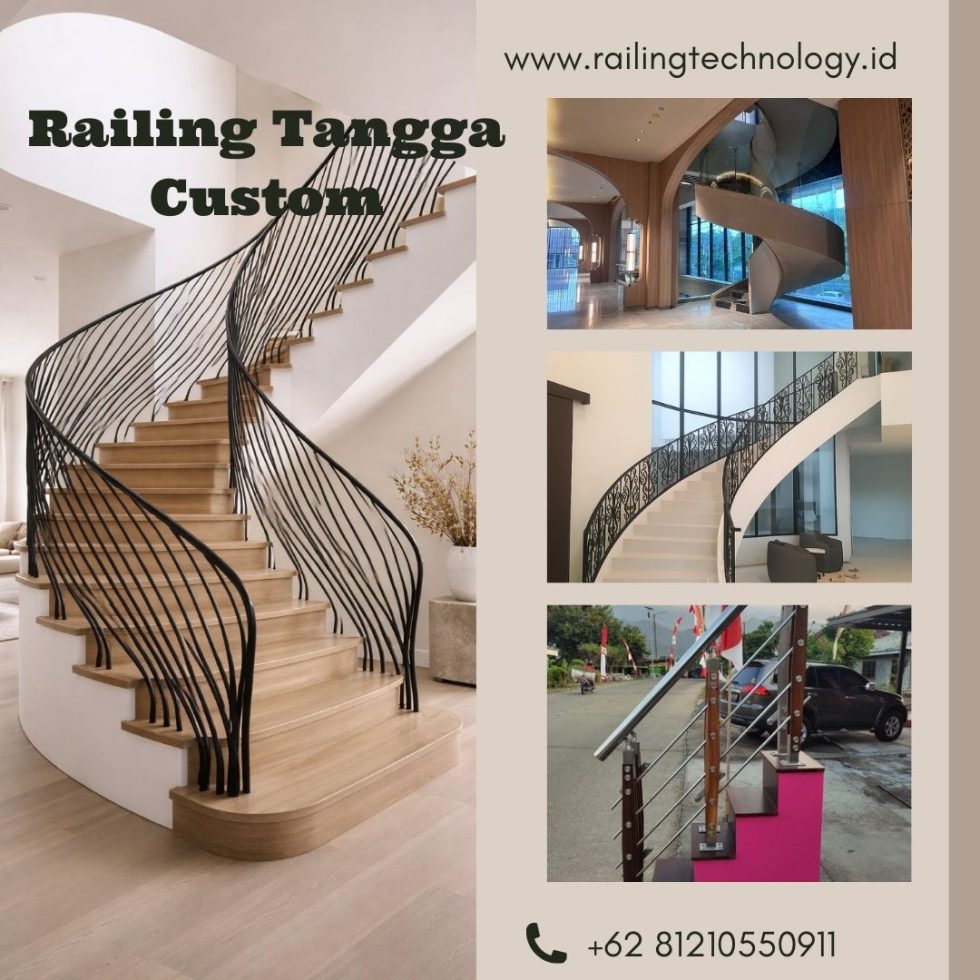 Pembuatan Railing Tangga Custom Duri Kosambi - Railing Technology