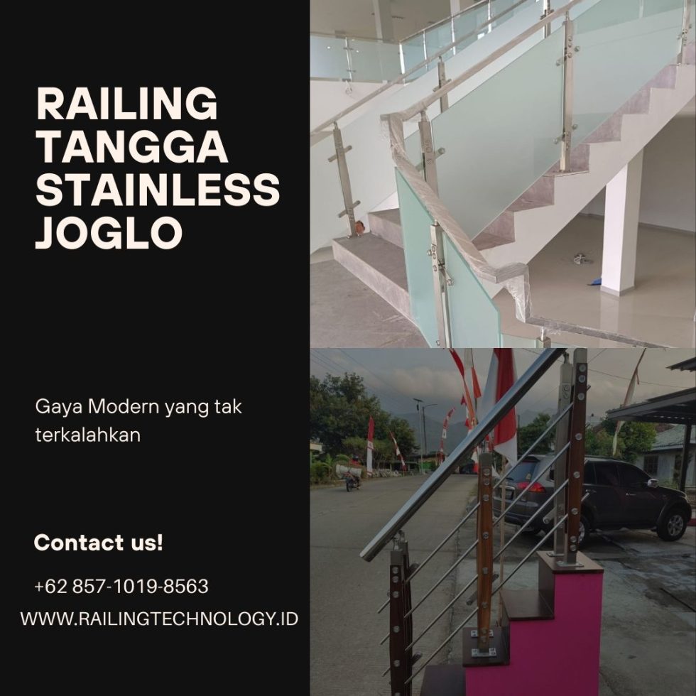 Bengkel Railing Tangga Stainless Joglo JakBar - Railing Technology