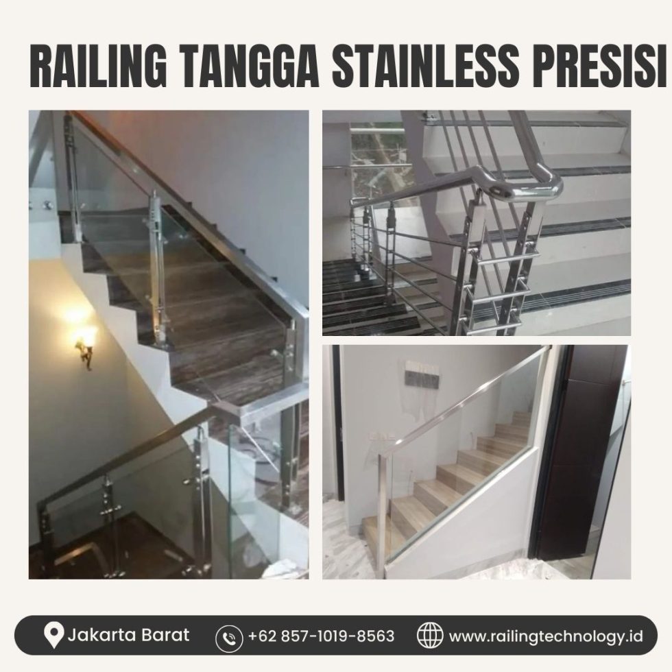 Ahli Railing Tangga Stainless Presisi Cengkareng - Railing Technology
