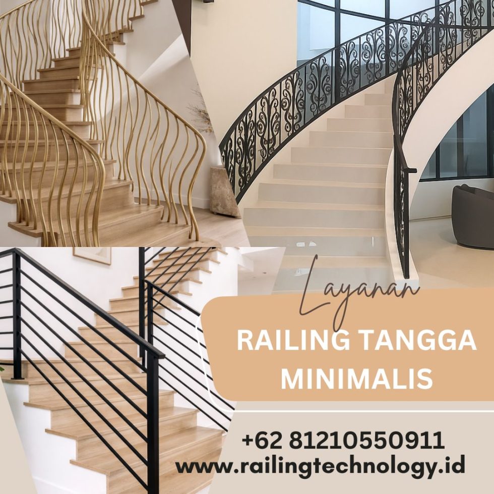 Layanan Railing Tangga Minimalis Duri Kosambi - Railing Technology