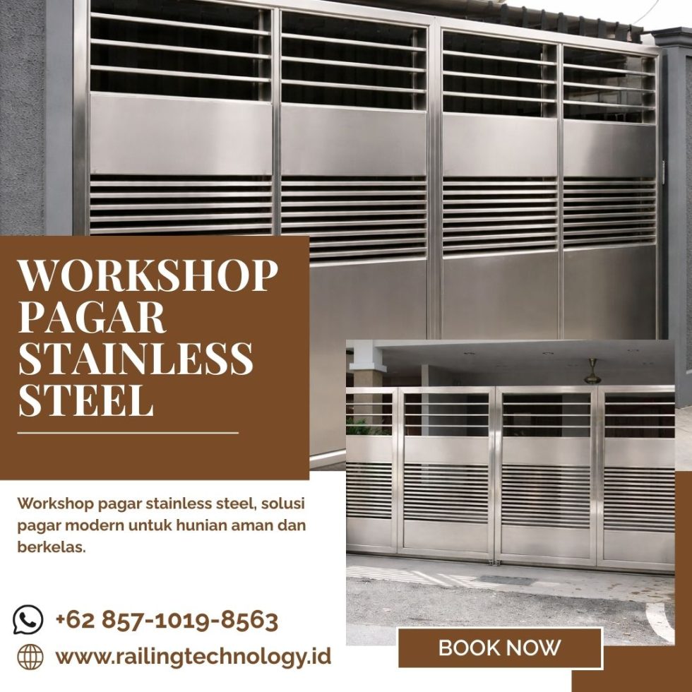 Workshop Pagar Stainless Steel Semanan JakBar - Railing Technology